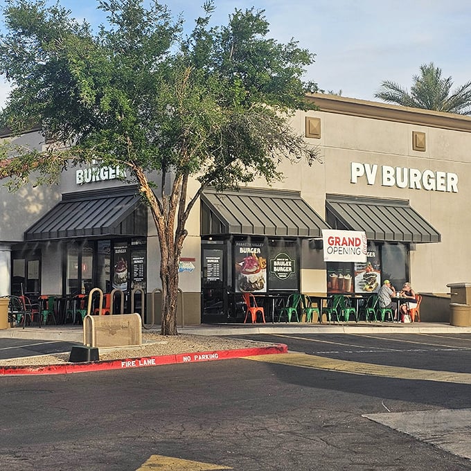 Don't let the modest storefront fool you. Inside awaits burger craftsmanship that would make artisans weep with joy.