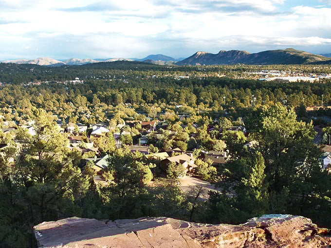 Payson's mountain backdrop creates a postcard-perfect setting that makes everyday errands feel like a scenic adventure.
