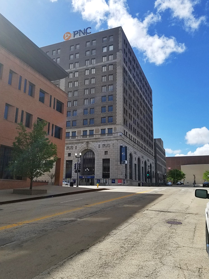 Downtown Peoria blends historic architecture with modern purpose, creating a skyline with stories to tell.