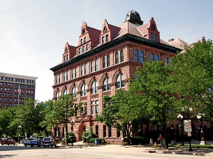 Downtown Peoria's tree-lined streets invite leisurely strolls where every corner holds a new discovery waiting.