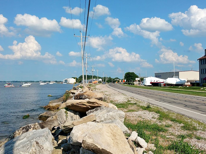 Harbor life in full swing &ndash; where boats outnumber cars and fish stories get bigger with each telling.