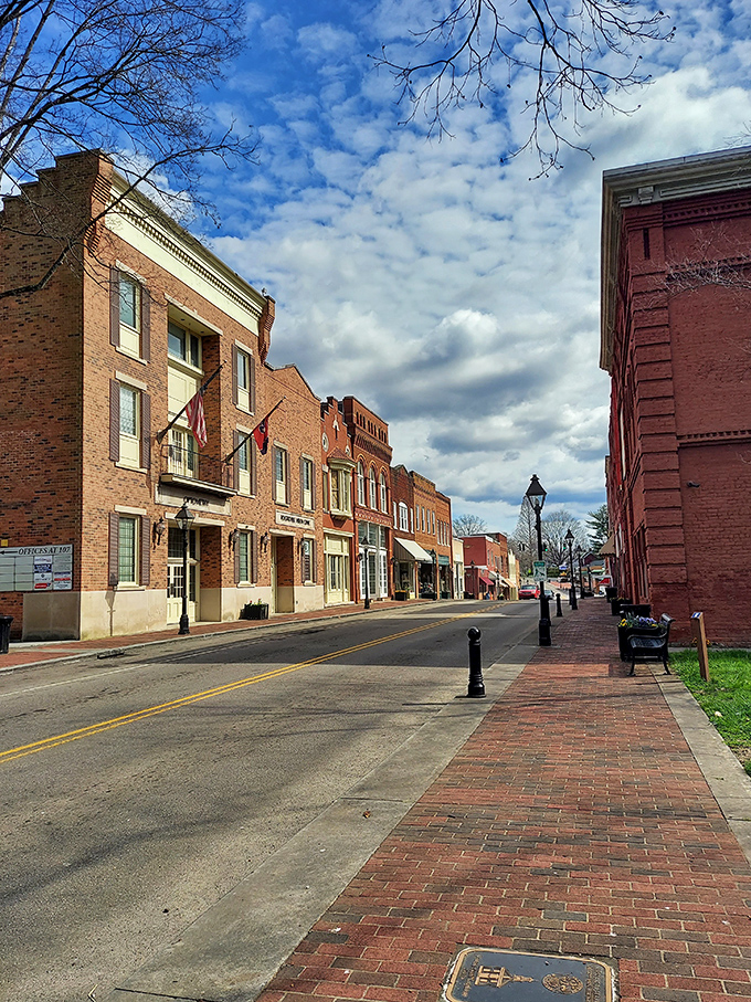 Rogersville's wide sidewalks invite leisurely strolls past buildings that have witnessed centuries of Tennessee history.