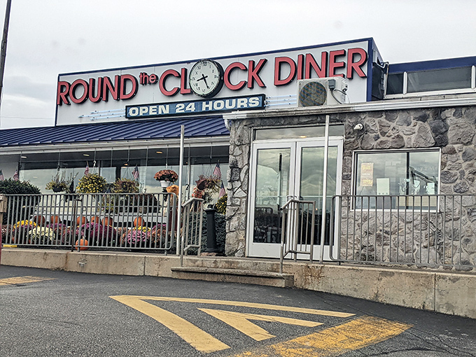 Round the Clock Diner lives up to its name &ndash; serving comfort food when you need it, day or night.