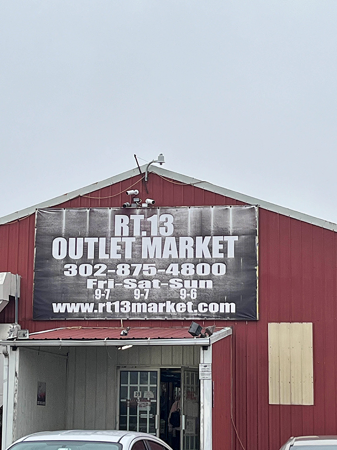 Route 13 Market's no-nonsense exterior hides a wonderland of wonders within its barn-red walls.