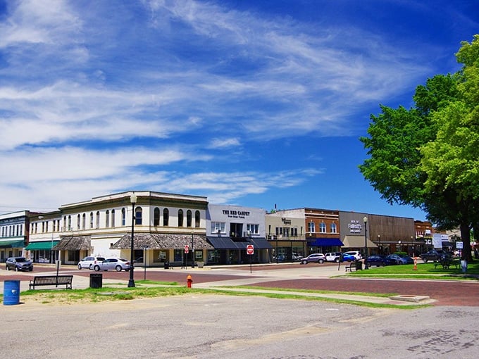 Sikeston's downtown could be a movie set for "Charming American Main Street." Those brick buildings have witnessed generations of local life.