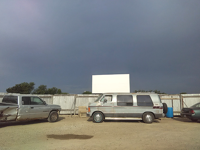South Drive-In's vintage charm awaits as dusk settles. Where social distancing was cool long before it was mandatory!