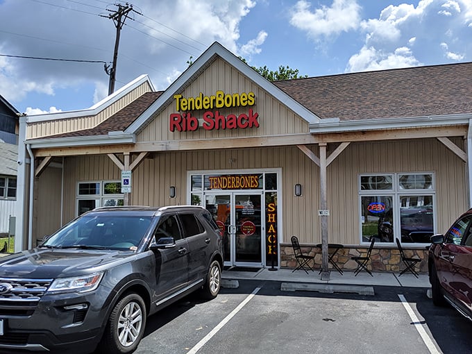 TenderBones keeps it simple outside &ndash; because inside, those ribs are doing all the talking.