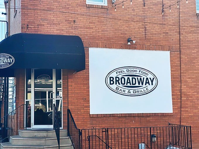 Broadway Bar & Grille might sound ordinary, but this brick beauty serves extraordinary seafood that'll make you forget the ocean's hours away.