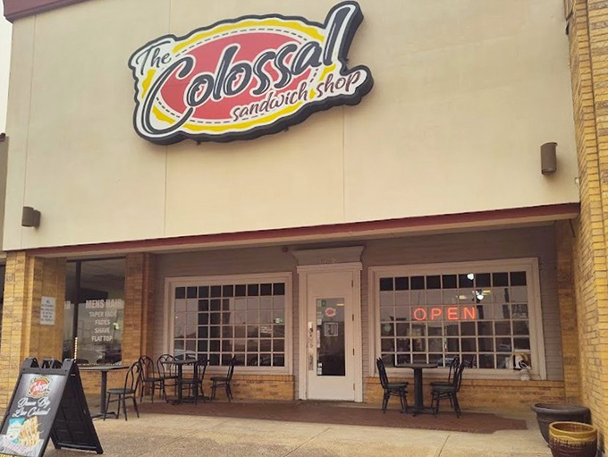 The Colossal name isn't just clever marketing&mdash;these sandwiches require both hands and possibly a game plan.