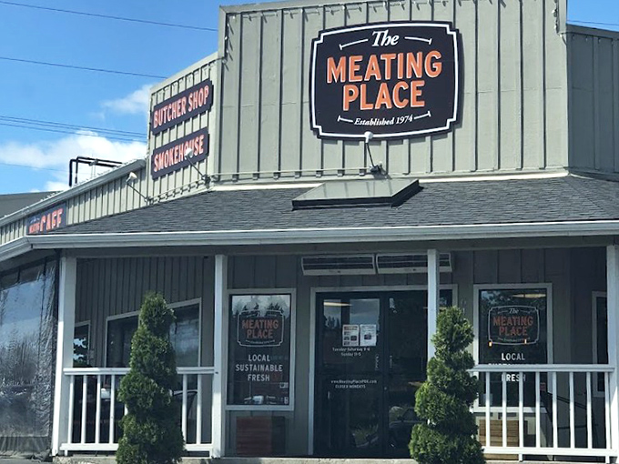 The Meating Place's unassuming exterior hides sandwich greatness within&mdash;like finding a diamond in your backyard.