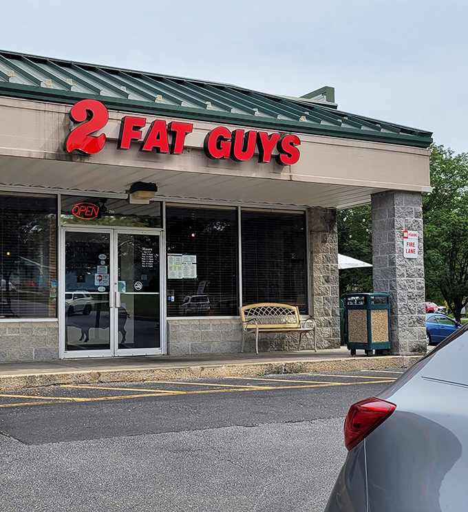 Clean lines and simple signage promise straightforward excellence without unnecessary frills or fuss. 