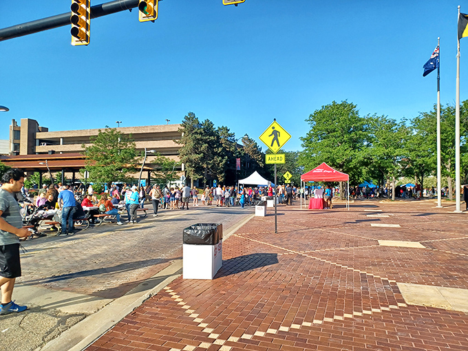 Battle Creek's historic buildings stand shoulder to shoulder, their ornate facades telling stories of the Cereal City's prosperous past.