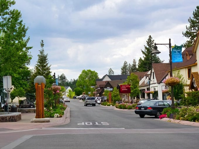 The mountain backdrop of Big Bear Lake creates that "pinch me" moment when you realize you're only two hours from Los Angeles. 