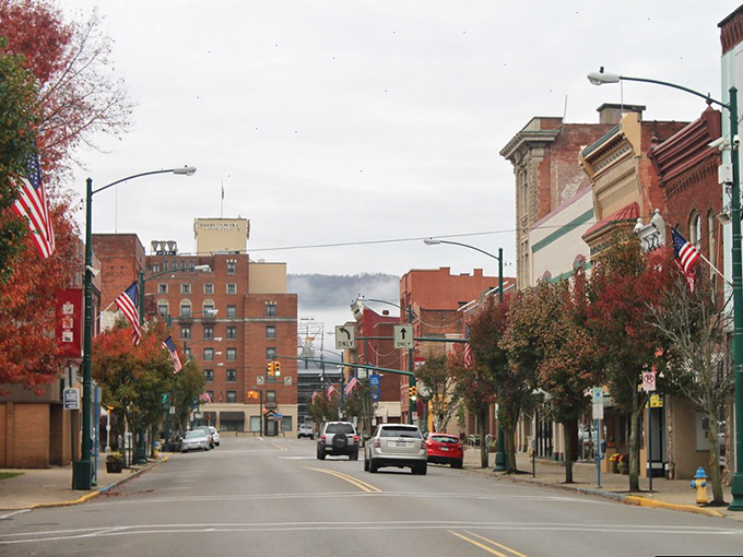 Main Street magic! Bradford delivers Norman Rockwell vibes without requiring a Rockefeller budget to live there.