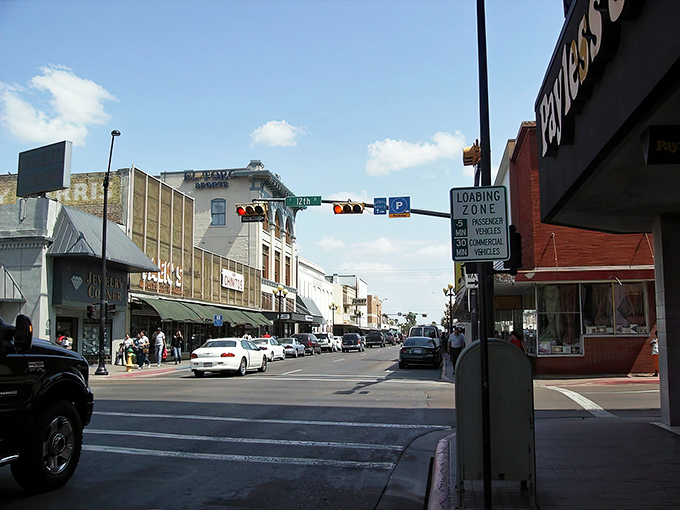 Clear blue skies and vintage storefronts line Brownsville's historic downtown, where your retirement dollars stretch further than your northern friends would believe.