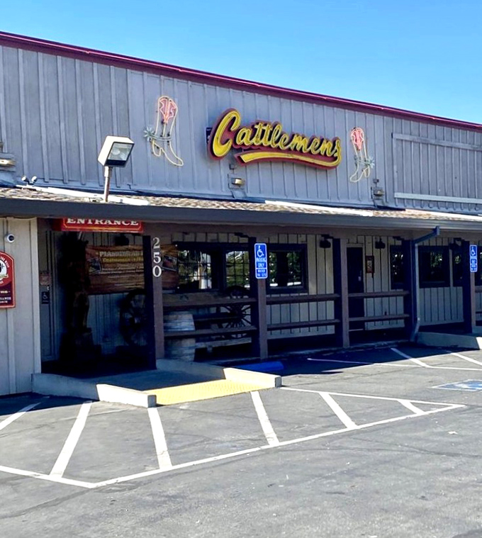 Western charm meets serious steak skills. Cattlemen's Dixon location looks like it was plucked straight from a frontier town's main street.