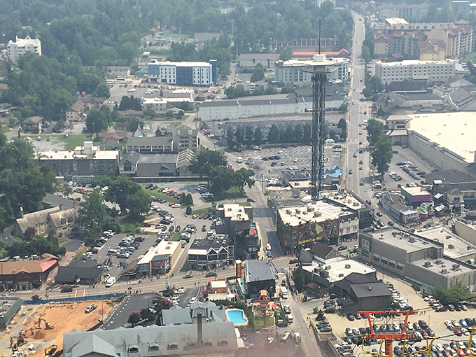 The gateway to the Smokies welcomes visitors with mountain views that make your phone camera work overtime.