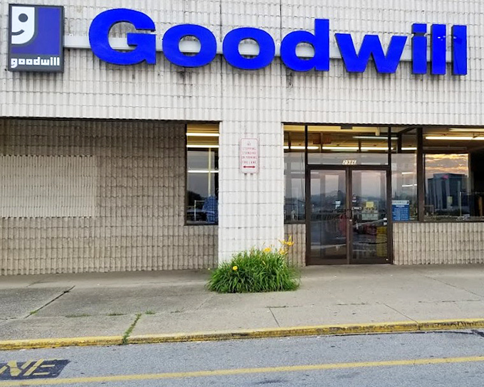 Simple storefront, extraordinary finds&mdash;this Goodwill location is where budget-conscious fashionistas make their pilgrimage.