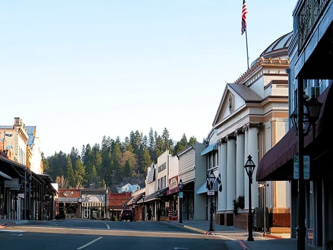 Pine-scented air comes complimentary with Grass Valley's affordable lifestyle&mdash;breathe deep without depleting your savings!