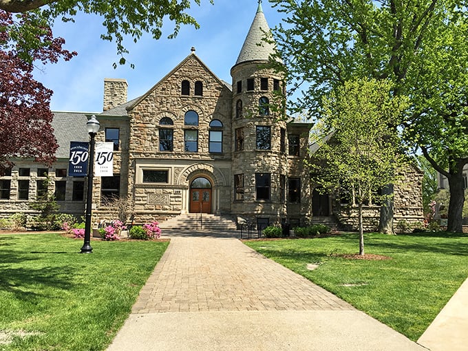 Nelis' Dutch Village transports visitors to the Netherlands with its authentic buildings and gardens &ndash; wooden shoes optional!