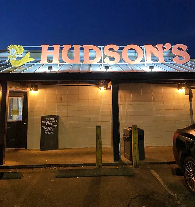 Those warm lights beckoning through the evening mist promise comfort food that'll make you forget all about fancy chain restaurants.