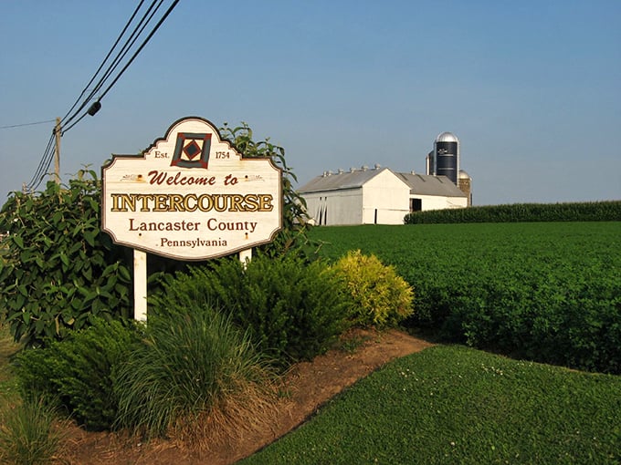Welcome to the town with the conversation-starting name! Intercourse's rolling farmland is worth the giggles.