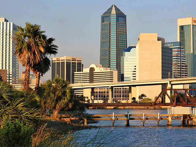 Classic architecture meets Florida sunshine in downtown Jacksonville. History and affordability in perfect harmony.