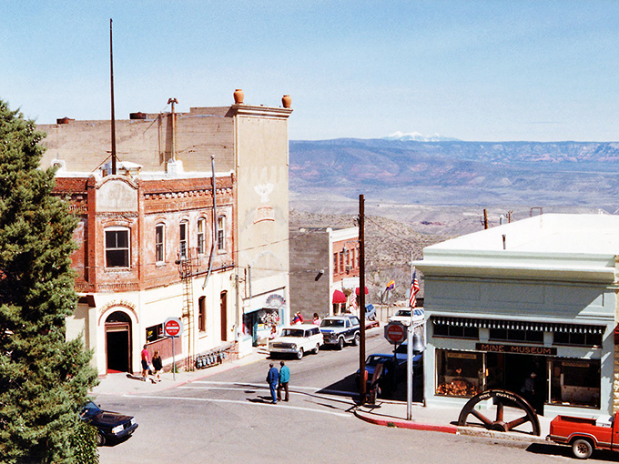 The view from Jerome is worth every twist in the road - a panoramic reward that stretches across the entire Verde Valley.