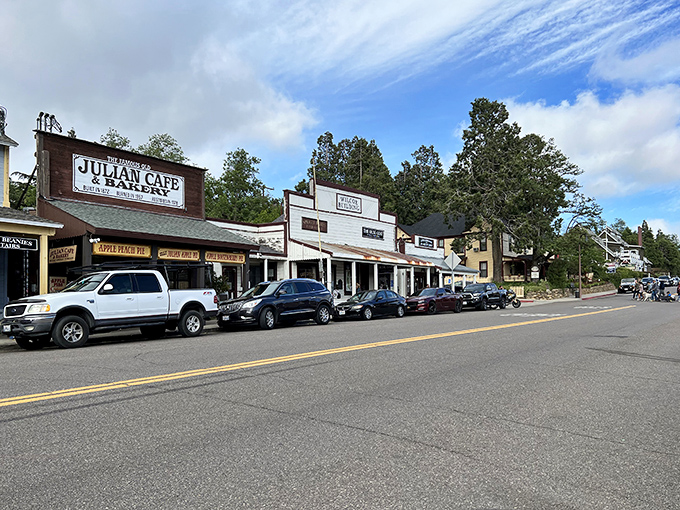 The Julian Cafe beckons hungry travelers with promises of comfort food and small-town hospitality.