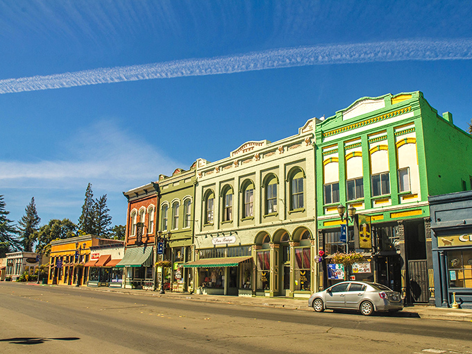 Downtown Lakeport's vintage storefronts offer a delightful time capsule where modern shops meet old-world charm.