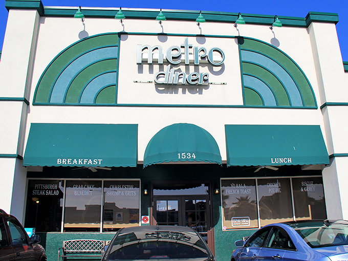 That green awning has sheltered more comfort food conversations than a church basement potluck.