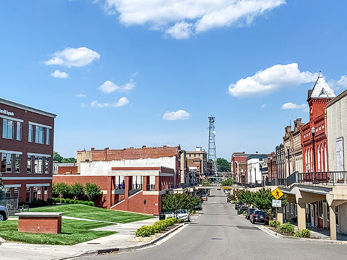 This charming downtown proves that the best things in life really don't cost a fortune.