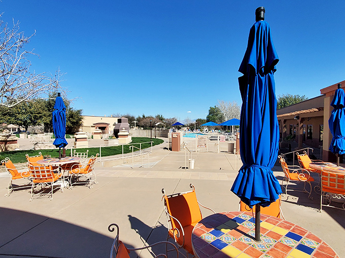 Morning reflections worth waking up early for. The still waters mirror palm trees and homes in a daily light show.
