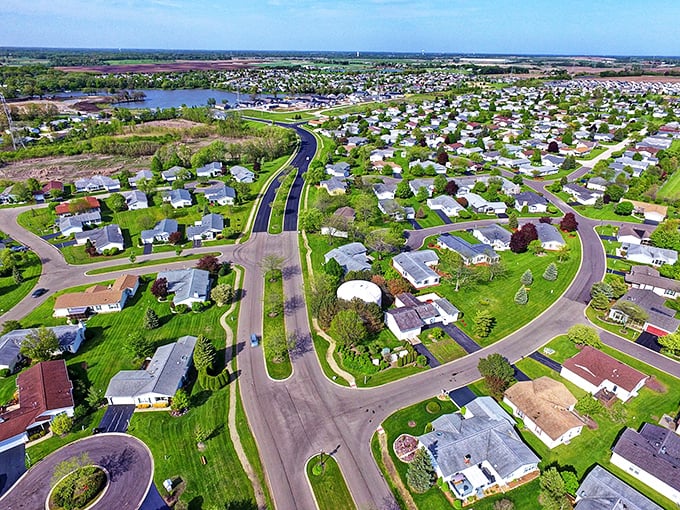 Perfectly spaced homes at Saddlebrook create that "close enough for coffee, far enough for peace" balance that retirement dreams are made of.