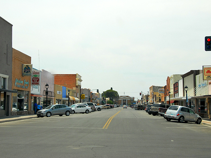 In Safford, even the fire trucks park leisurely along streets where everyone knows your name.