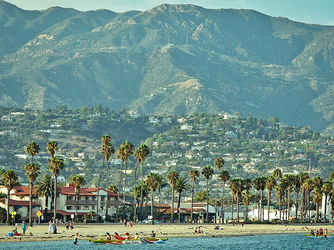Mountains, ocean, and palm trees – California's greatest hits album in one perfect view.