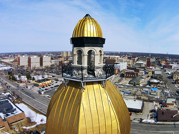 Terre Haute's golden dome gleams like a beacon for budget-conscious retirees. Somewhere, beneath that Midwest sky, your affordable dream home awaits.