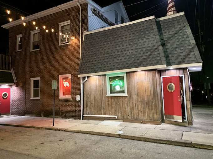 Rustic charm meets ocean flavors - proof that the best seafood spots often look like neighborhood bars.