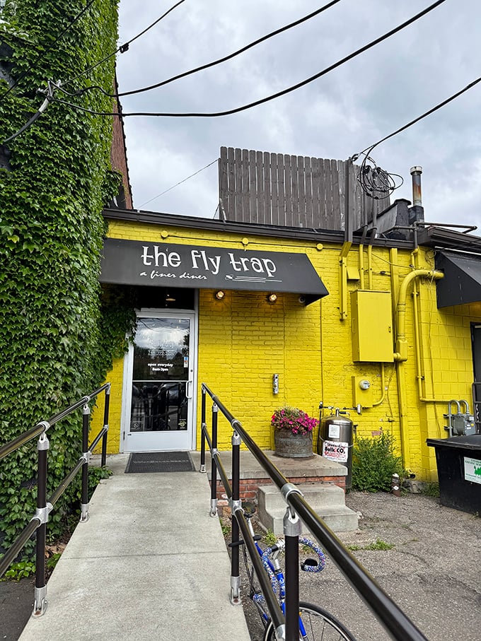 That bright yellow building isn't compensating for anything&mdash;the food inside is every bit as vibrant as the paint job.