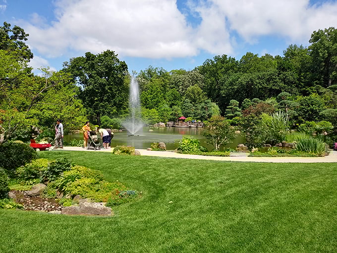 The Anderson Japanese Gardens creates moments of zen amid Midwestern prairie, proving tranquility doesn't require a passport or meditation app subscription.