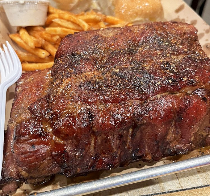 These ribs don't just fall off the bone&mdash;they practically leap into your mouth, their spice-crusted exterior hiding meat so tender it's practically indecent.
