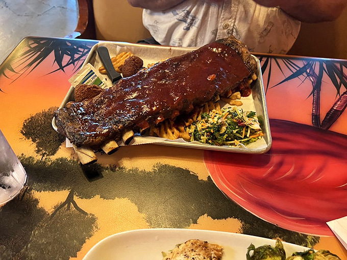 These BBQ ribs aren't just fall-off-the-bone tender&mdash;they're practically jumping onto your fork, bringing smoky, saucy joy with every bite.