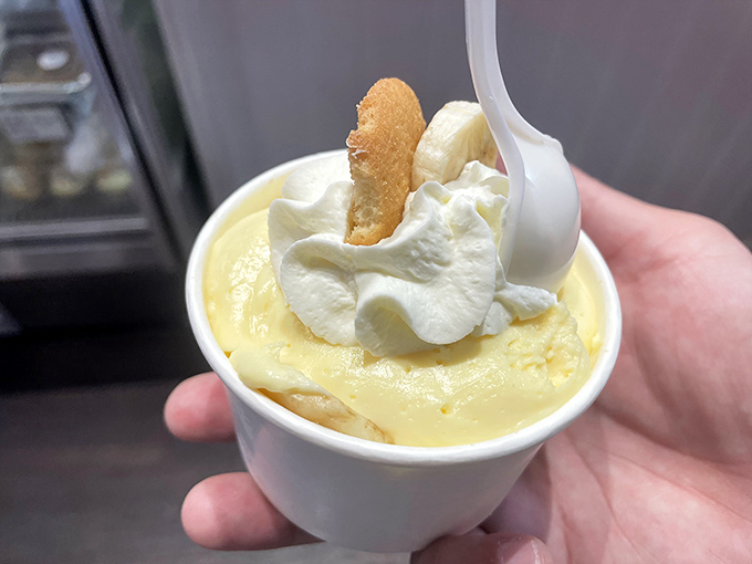 Behold the holy grail of banana pudding&mdash;creamy vanilla custard, perfectly ripe banana slices, and vanilla wafers that have achieved that magical sweet spot between crisp and cake-like.