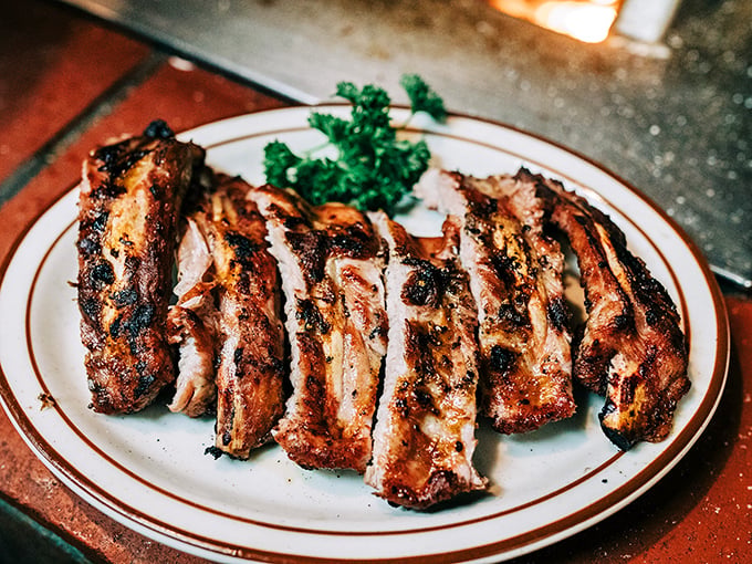 Behold the star of the show&mdash;barbecued meat with a perfect char that whispers sweet nothings about smoke, fire, and culinary tradition.