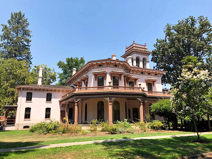 Bidwell Mansion showcases Victorian elegance with its Italianate architecture and meticulous gardens&mdash;proof that historic beauty doesn't require a coastal mortgage to enjoy.
