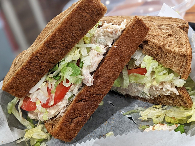 Behold the breakfast sandwich that could make a grown person weep tears of joy.