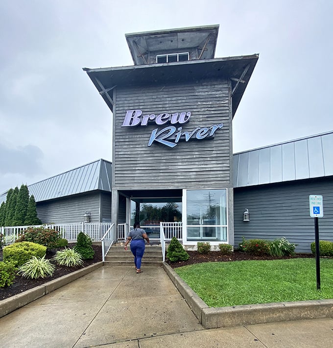 Brew River Restaurant serves up waterfront dining where the views compete deliciously with the menu.