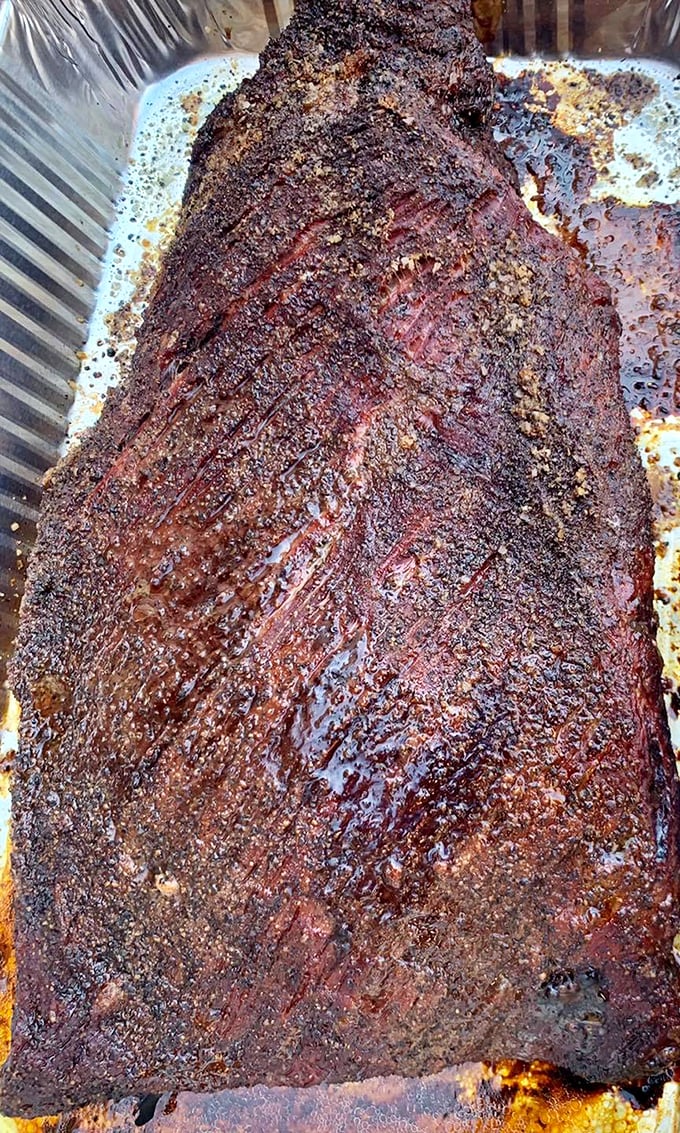 Behold the holy grail of barbecue &ndash; brisket with a bark so perfect it deserves its own security detail.