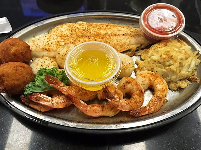 A seafood medley that makes decision-making obsolete &ndash; why choose one treasure when you can have the entire ocean's bounty?