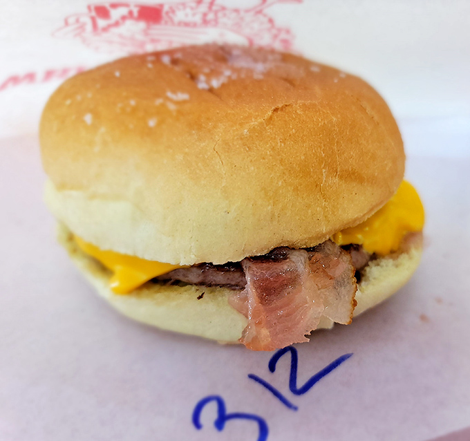 Simple perfection on a bun&mdash;this bacon cheeseburger doesn't need truffle aioli or artisanal bread to make your taste buds stand at attention.